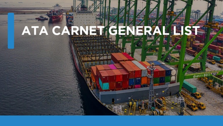 ATA Carnet General List Business Advice and Growth Services